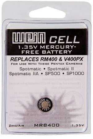 Wein Cell MRB400 Zinc/Air 1.35V Mercury Replacement Battery- Single