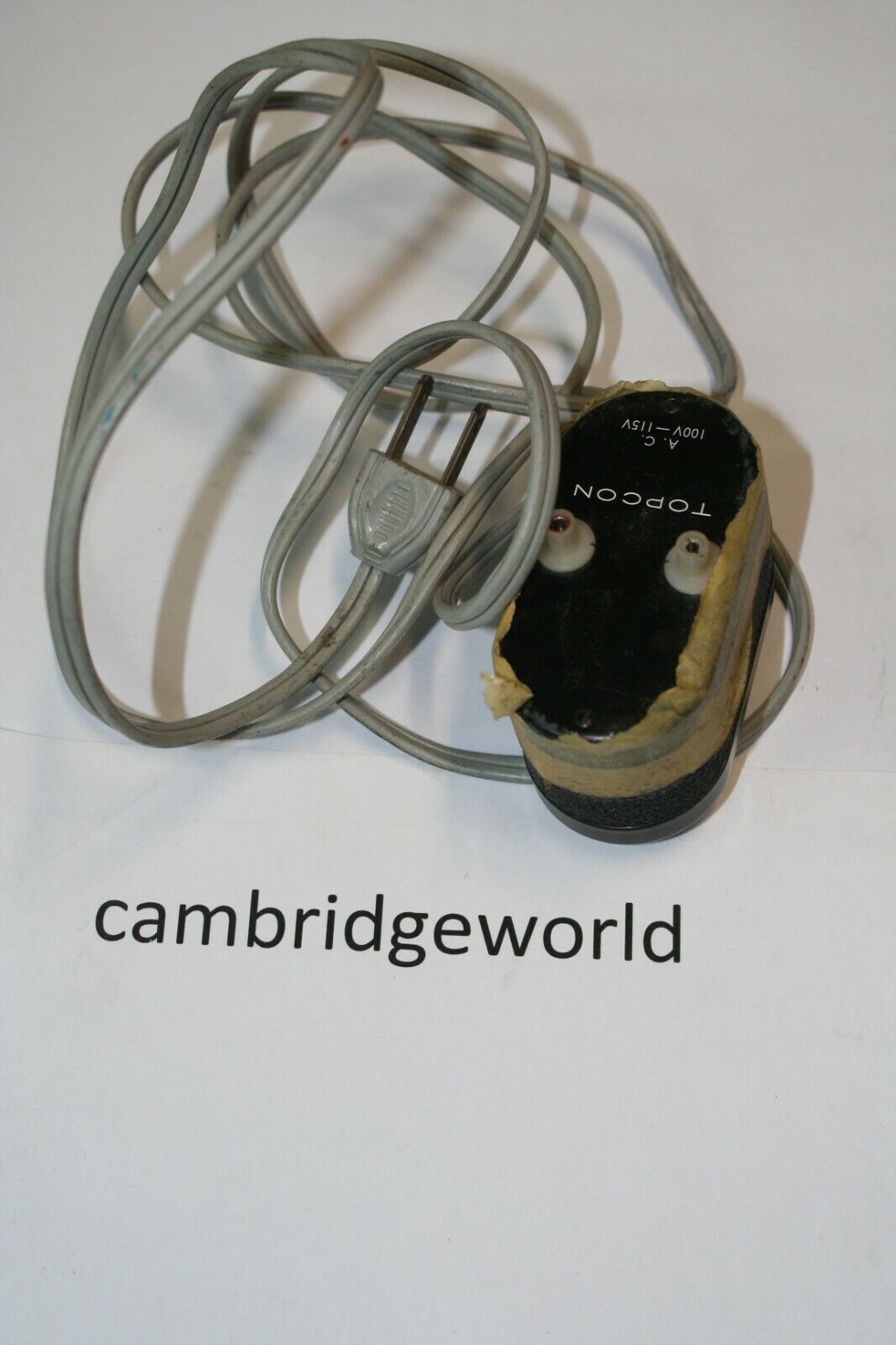 TOPCON KOGAKU AC ADAPTER 100V-115V GENUINE ORIGINAL TOPCON BRAND