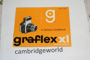 GRAFLEX XL GUIDEBOOK MANUAL GUIDE BOOK ORIGINAL GENUINE