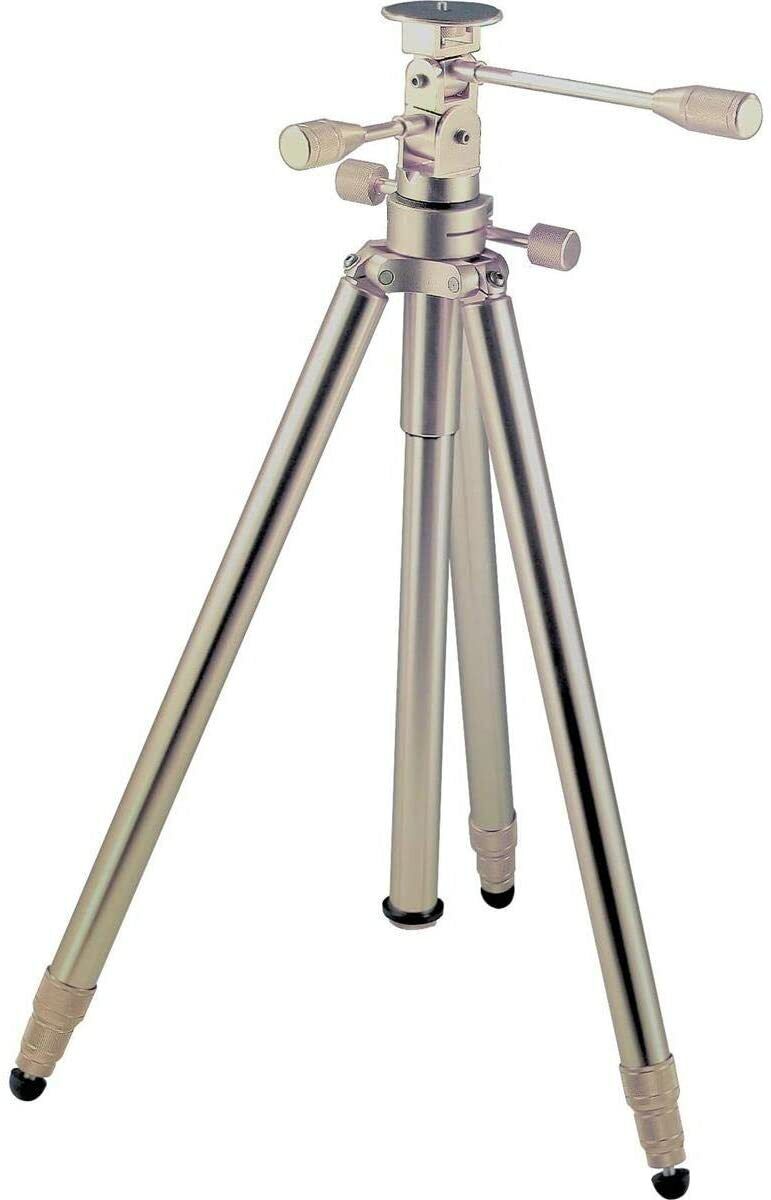 Tiltall Tripod NEW SILVER Original Series with 3-Way Head & Carrying C