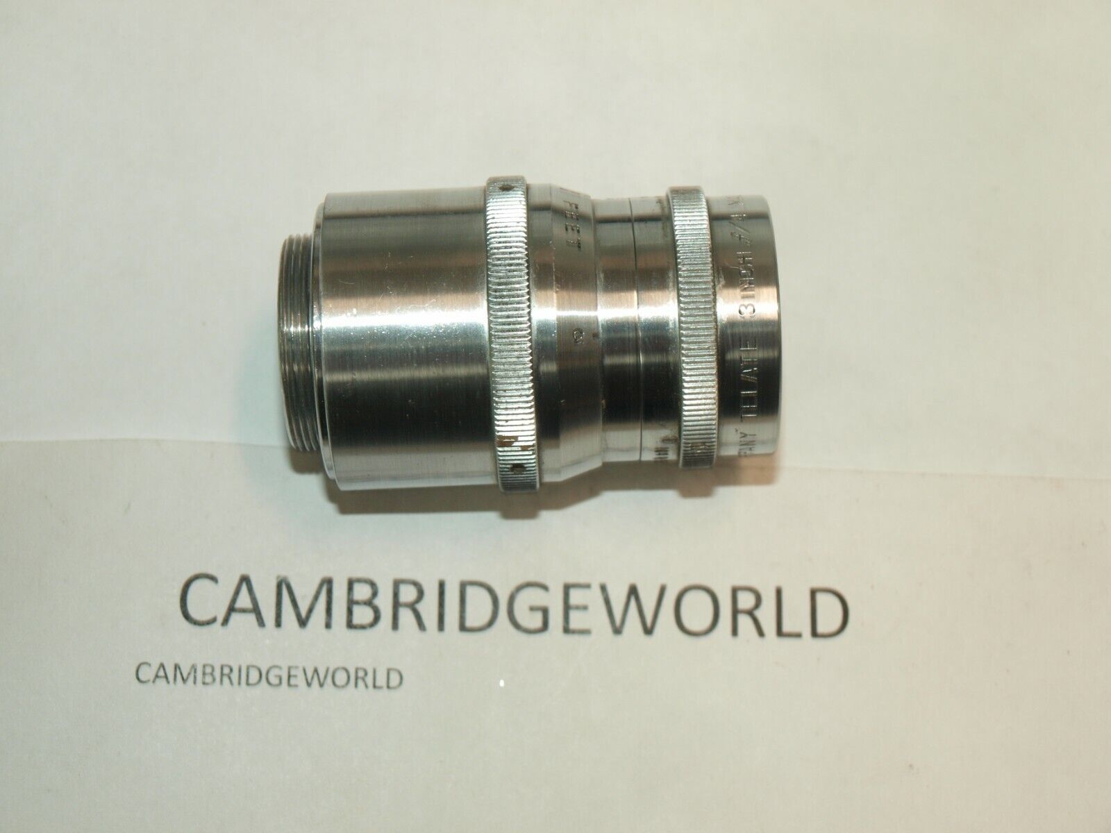 Bell & Howell Telate 3" Inch 76mm f4.0 Telephoto Cine C Mount Lens