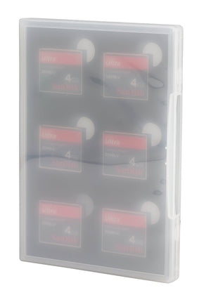 Gepe 3021 CardSafe Store for Compact Flash Memory Cards (Clear)