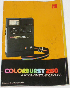 Kodak Colorburst 250 Camera Instruction Book [Pamphlet]