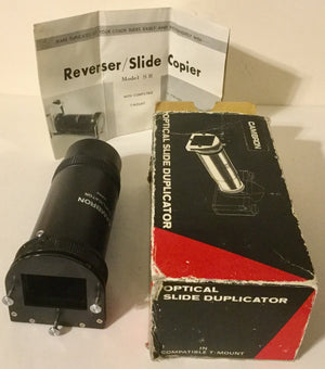 Cambron optical slide duplicator
