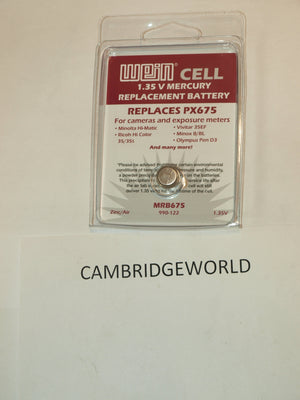 FRESH WEIN cell replacement camera exposure light meter battery PX675